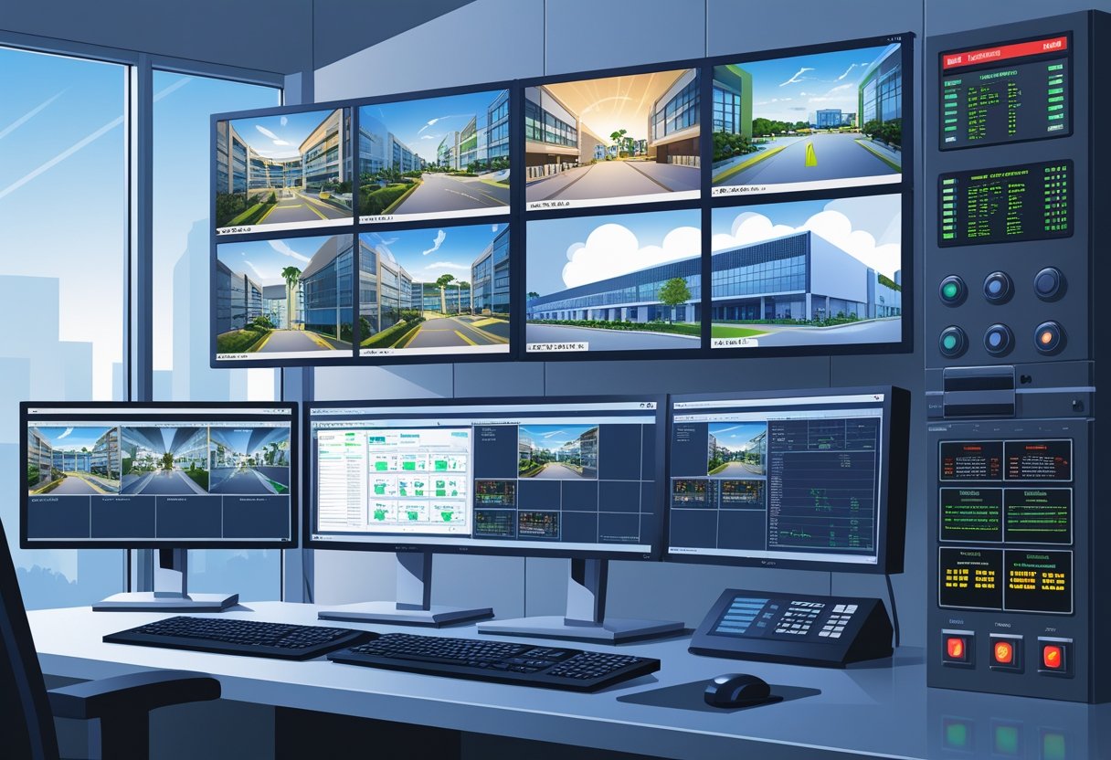 CCTV and Fire Alarm Monitoring Combo: Enhancing Safety and Security Systems.